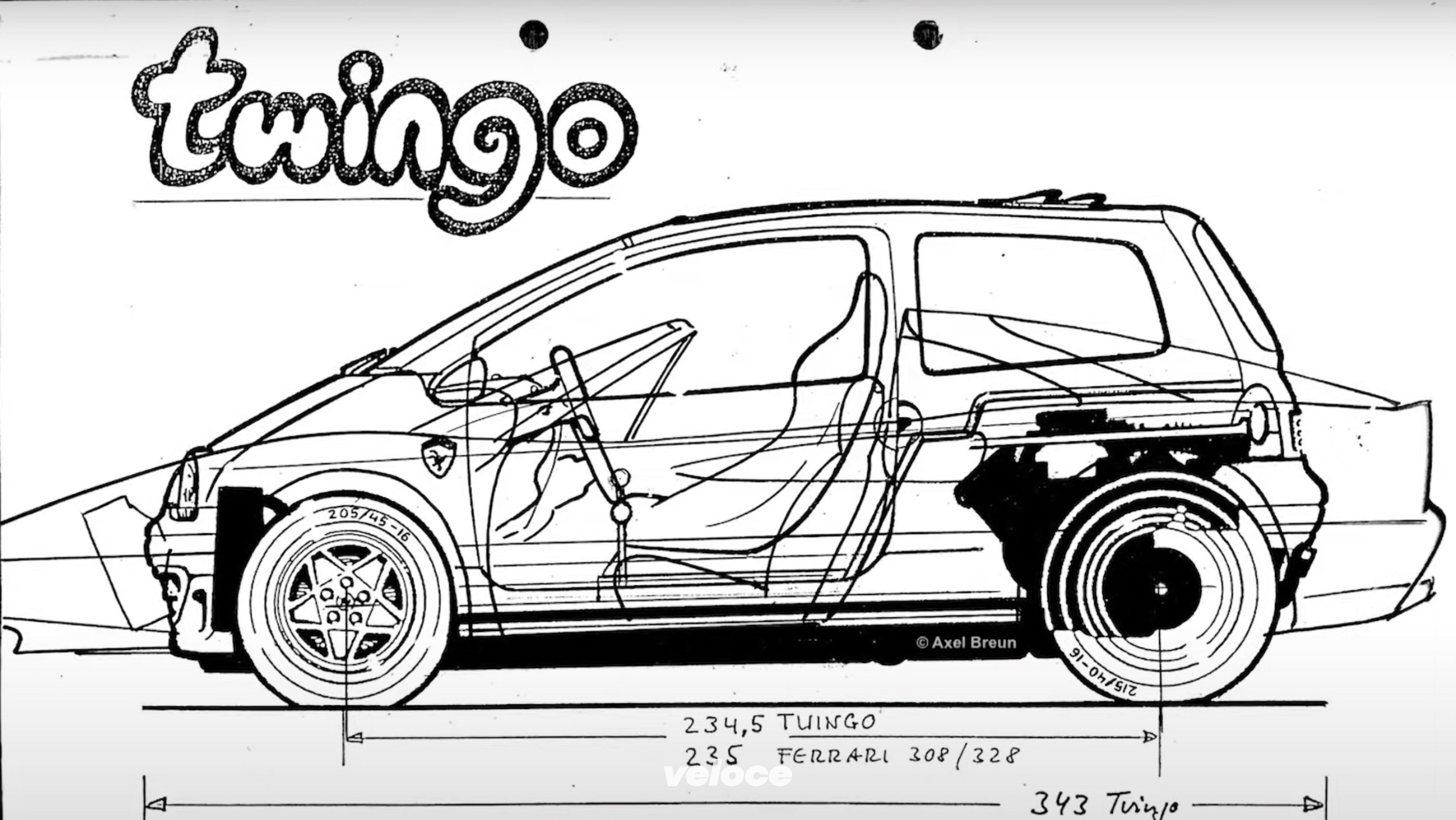 Papà Twingo e mamma Ferrari: la vera storia della Renault Clio V6 - Veloce