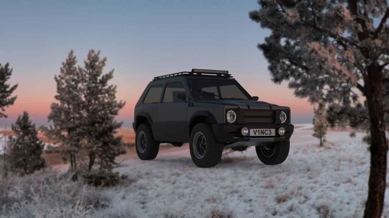 Il restomod colpisce anche la Panda 4x4 - Veloce