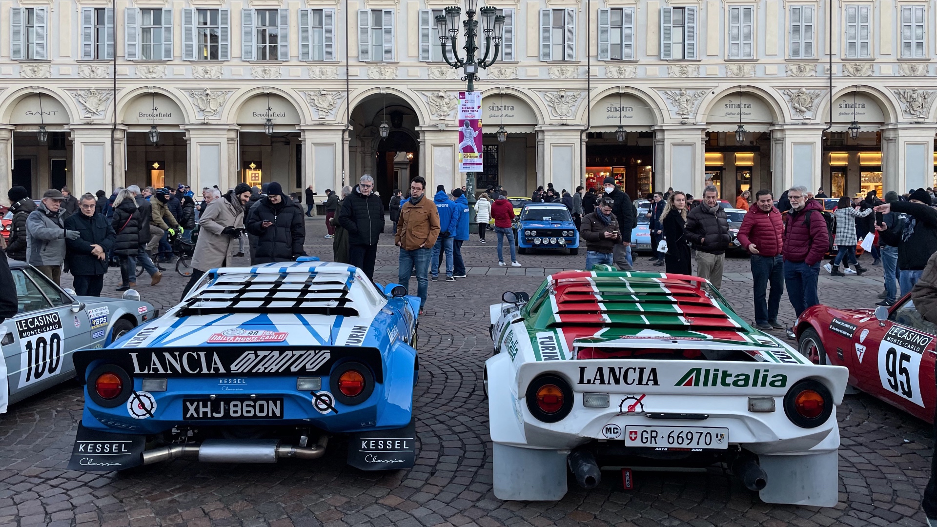 Rallye Monte-Carlo Historique: la partenza da Torino - Veloce