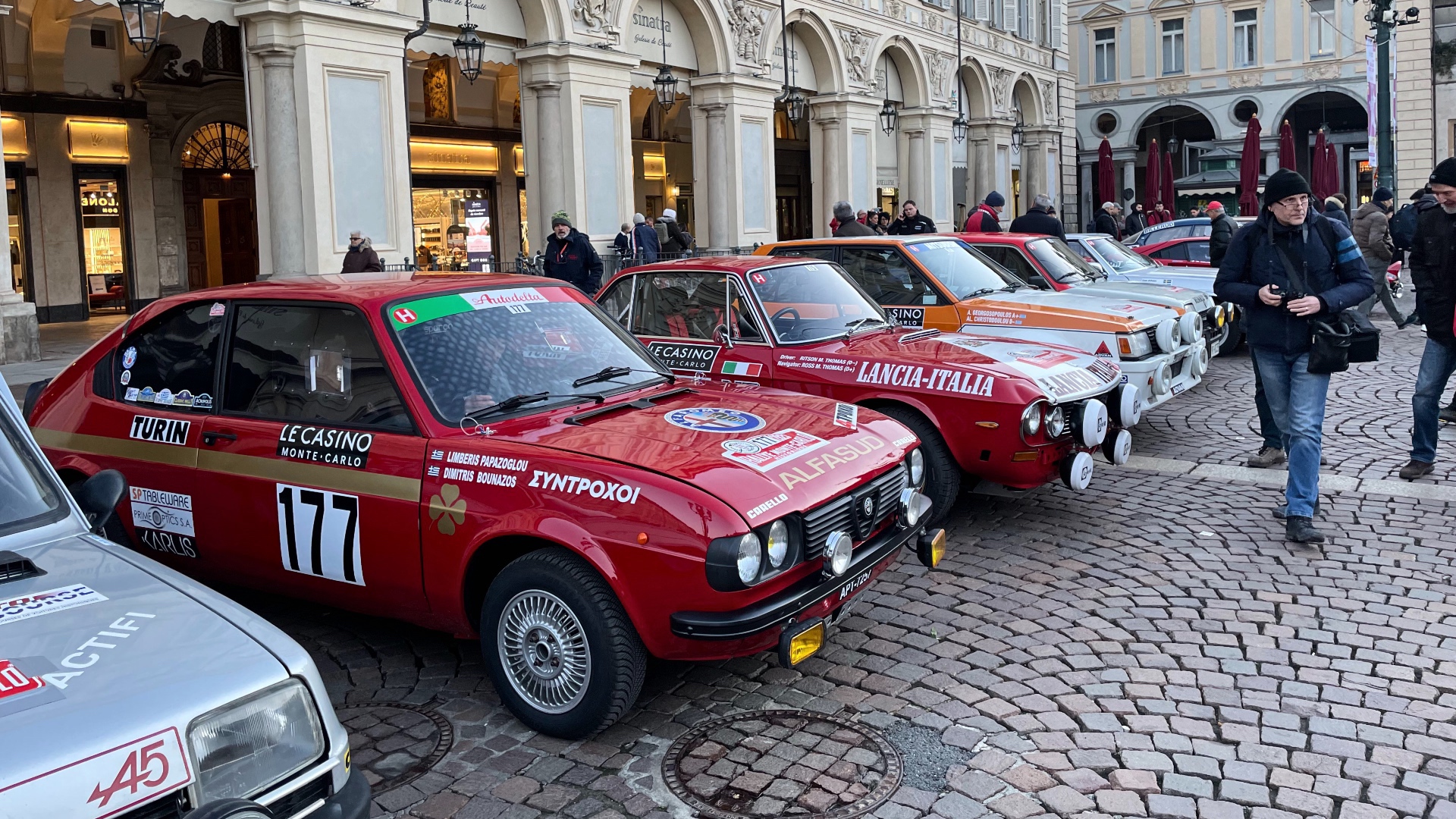 Rallye Monte-Carlo Historique: la partenza da Torino - Veloce
