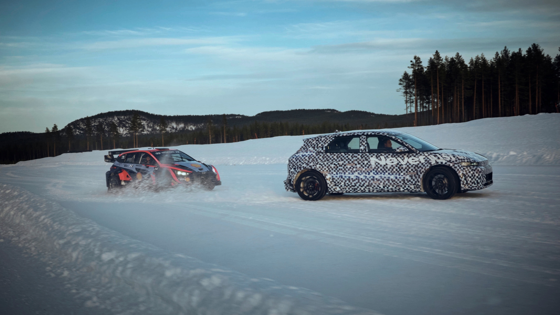 Il drifting artico della Hyundai Ioniq 5 N - Veloce