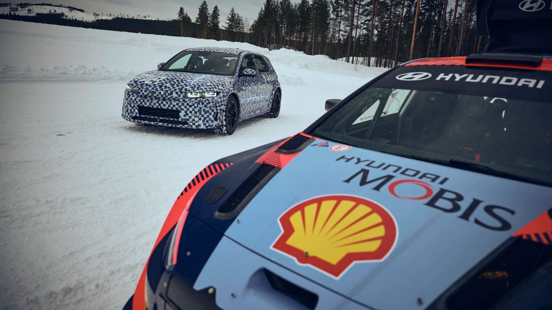 Il drifting artico della Hyundai Ioniq 5 N - Veloce