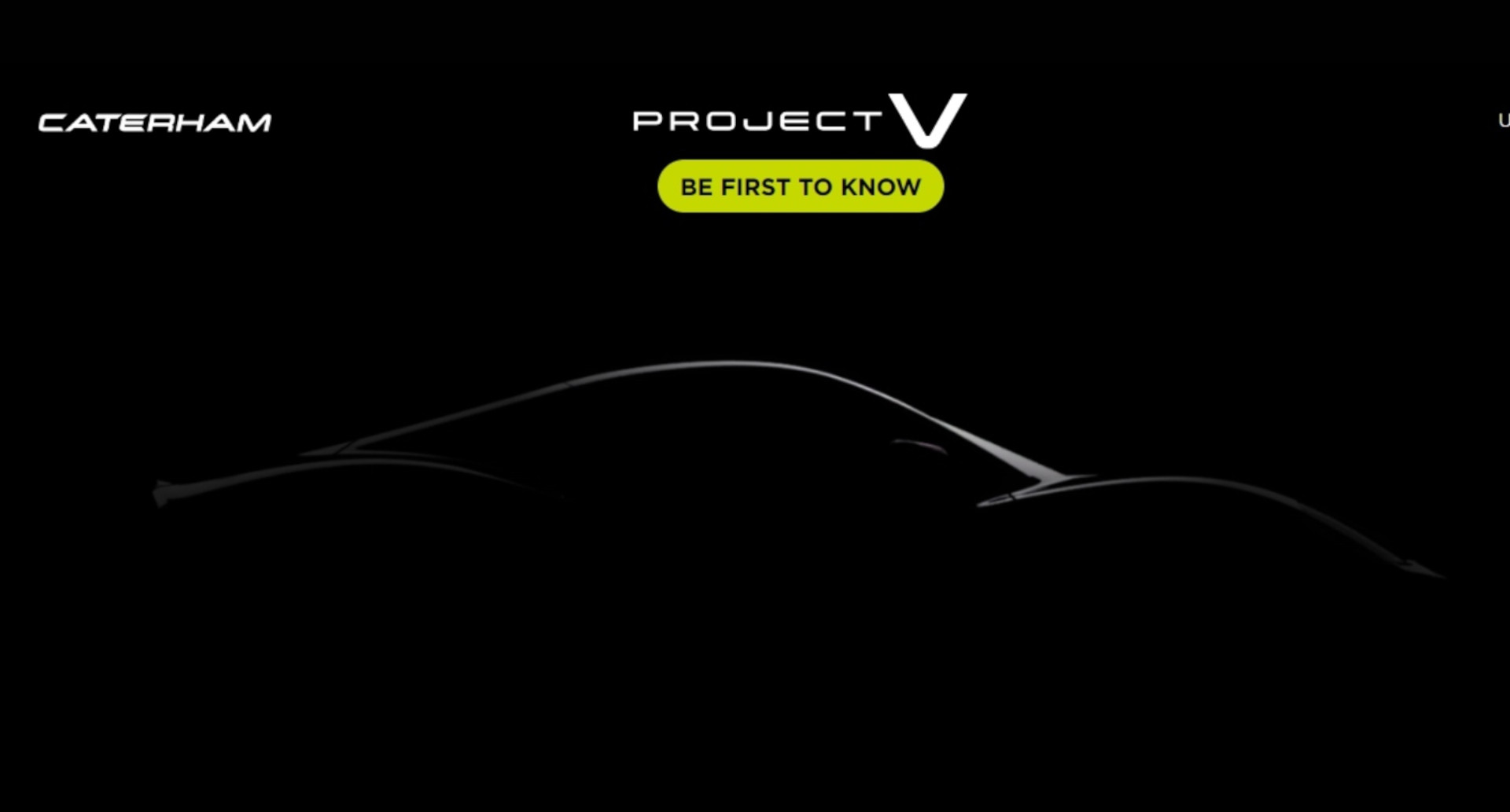 Project V: una Caterham mai vista - Veloce