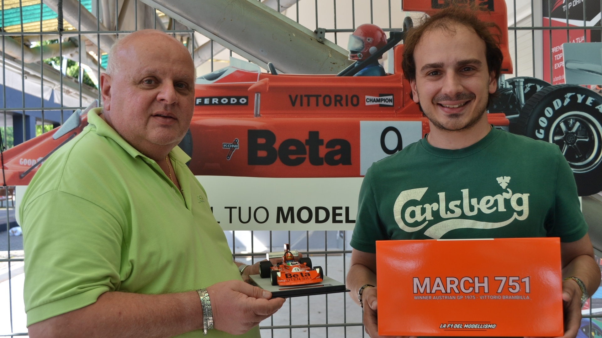 La March del Mago della pioggia... in scala 1/18 - Veloce