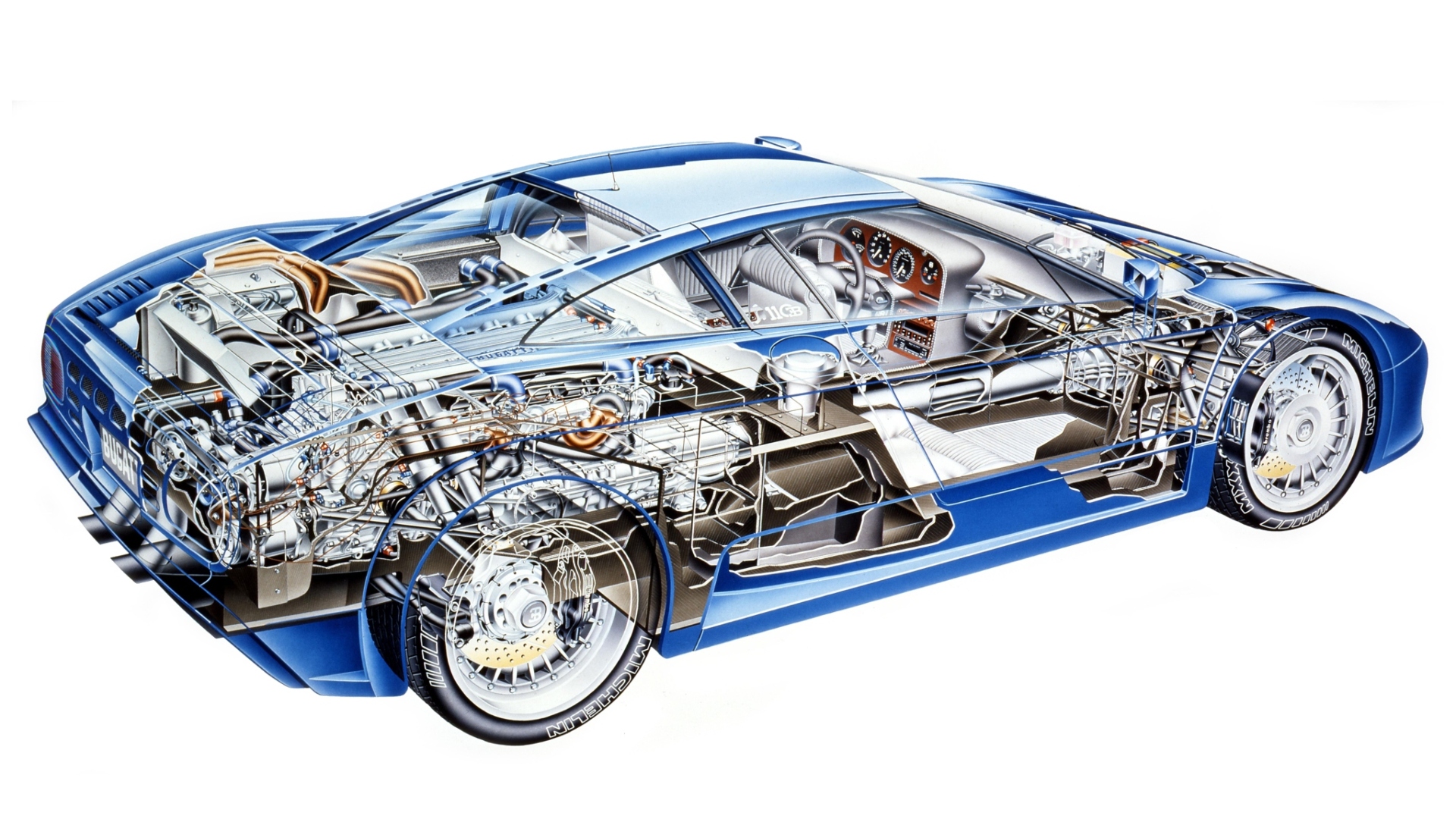 Listino Bugatti EB 110 - prezzo - scheda tecnica - velocità - Veloce
