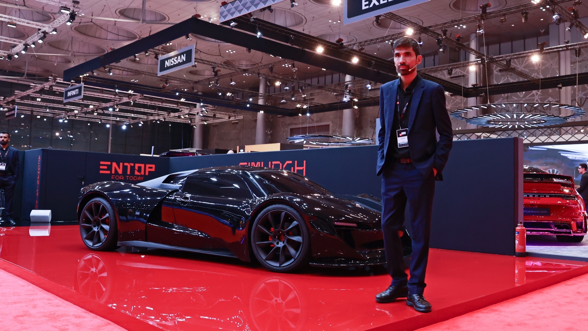 Entop: la supercar afgana debutta in Qatar - Veloce