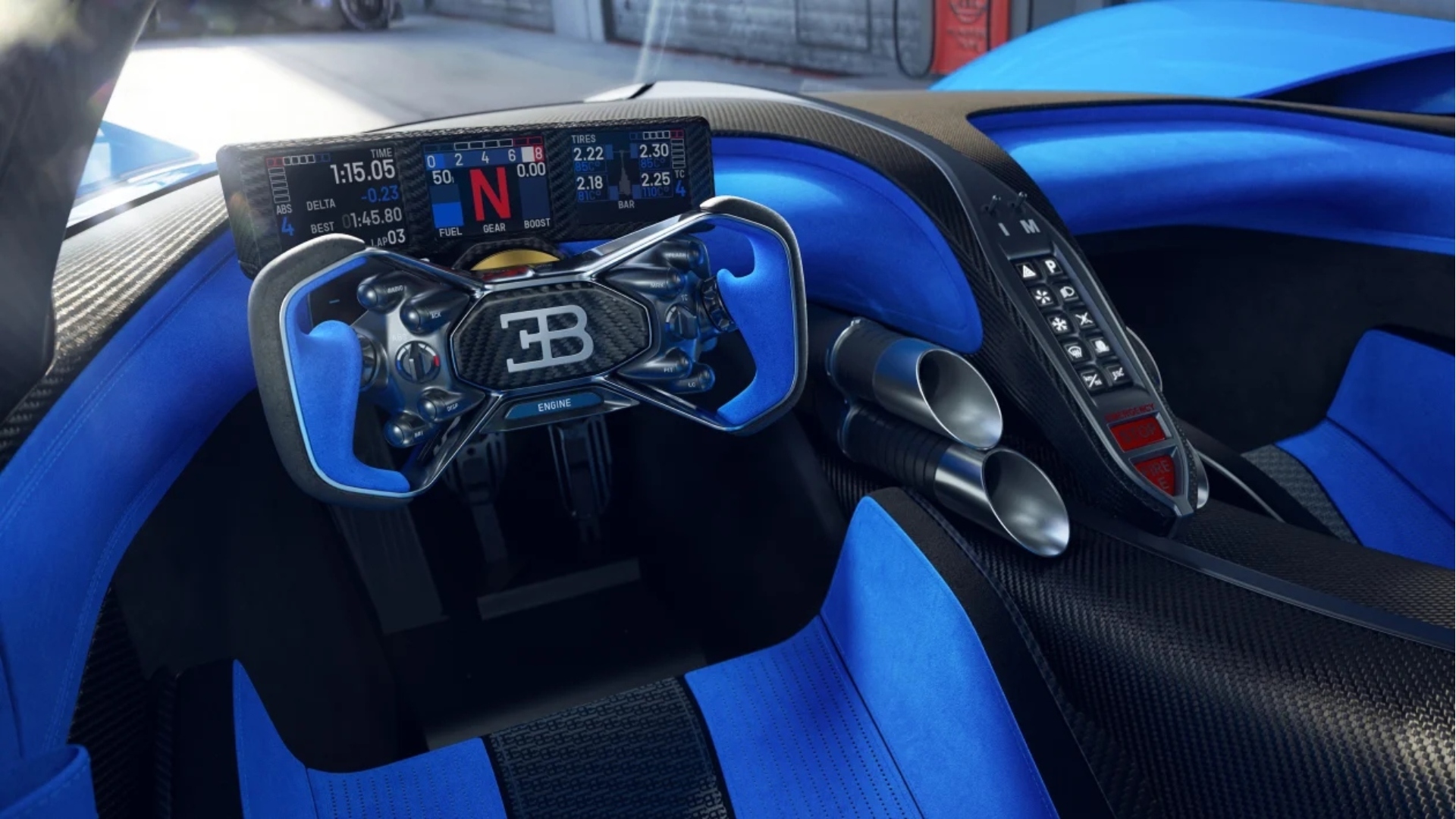 Bugatti Bolide, così la frenata sarà da record - Veloce